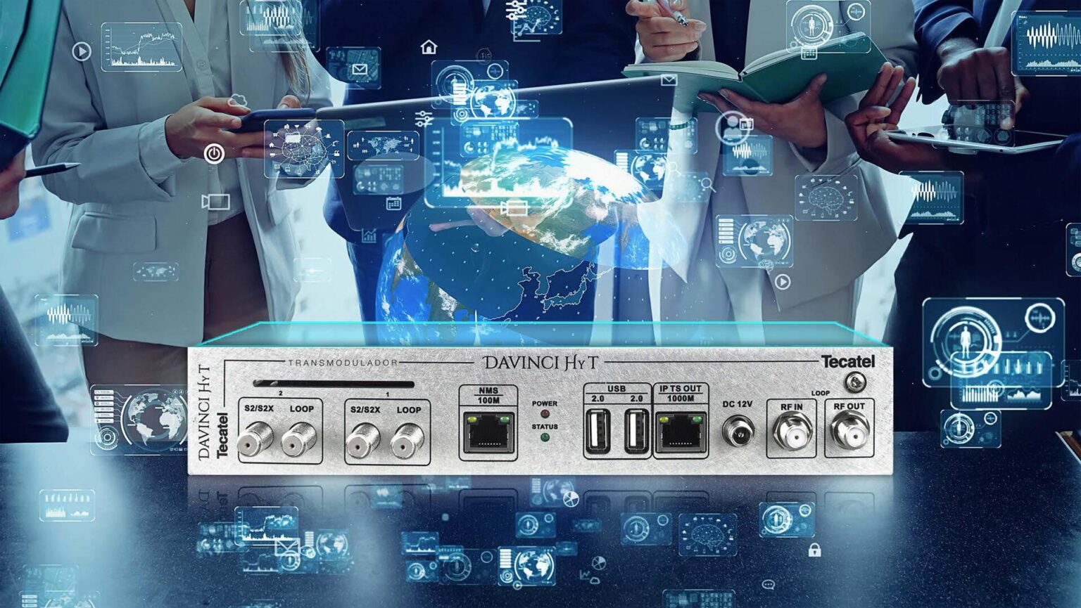 Nuevo Transmodulador Híbrido DAVINCI – Tecatel